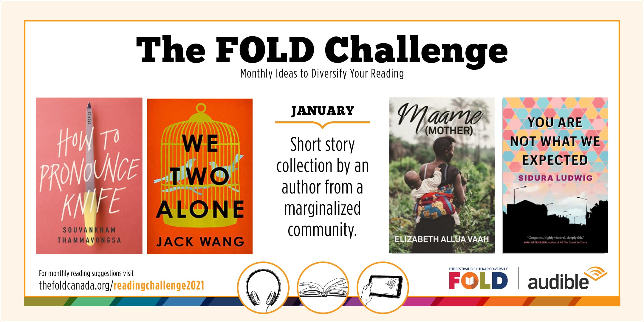FOLD Challenge 2021 | 1. A short story collection by an author from a ...