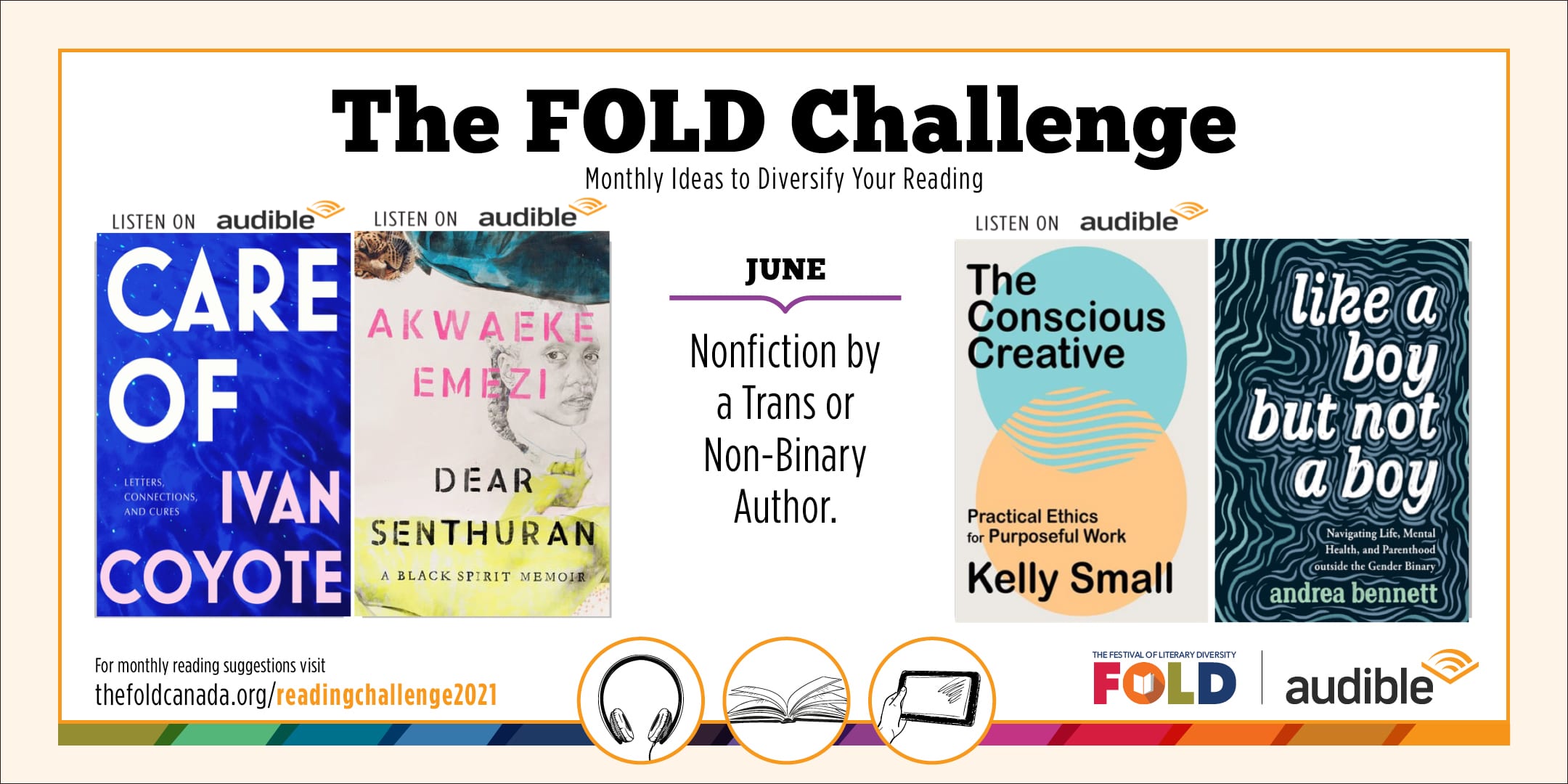 June FOLD Challenge: Non-fiction by a Trans or Non-Binary author - The FOLD