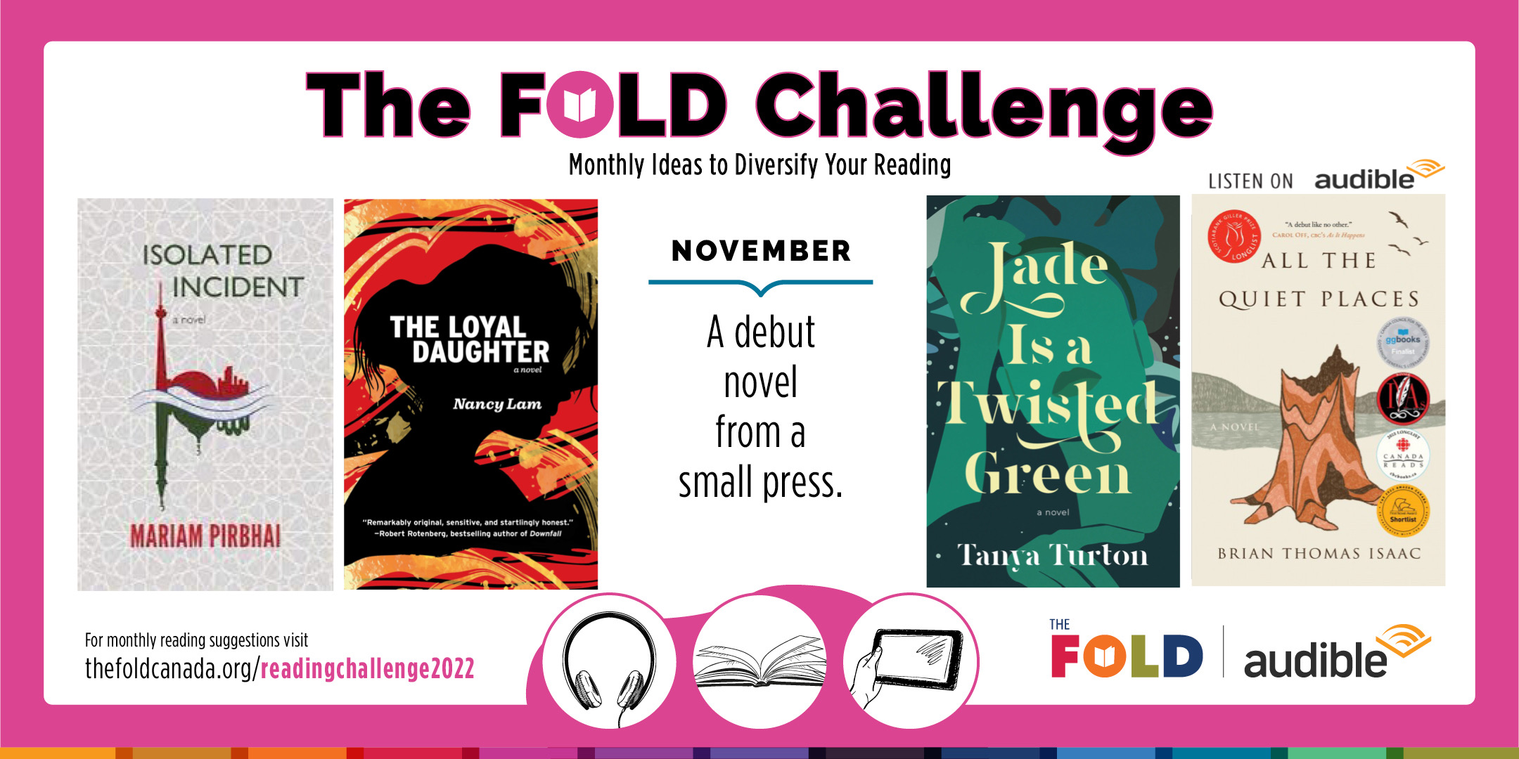 November FOLD 2022 Challenge: A debut novel from a small press - The FOLD