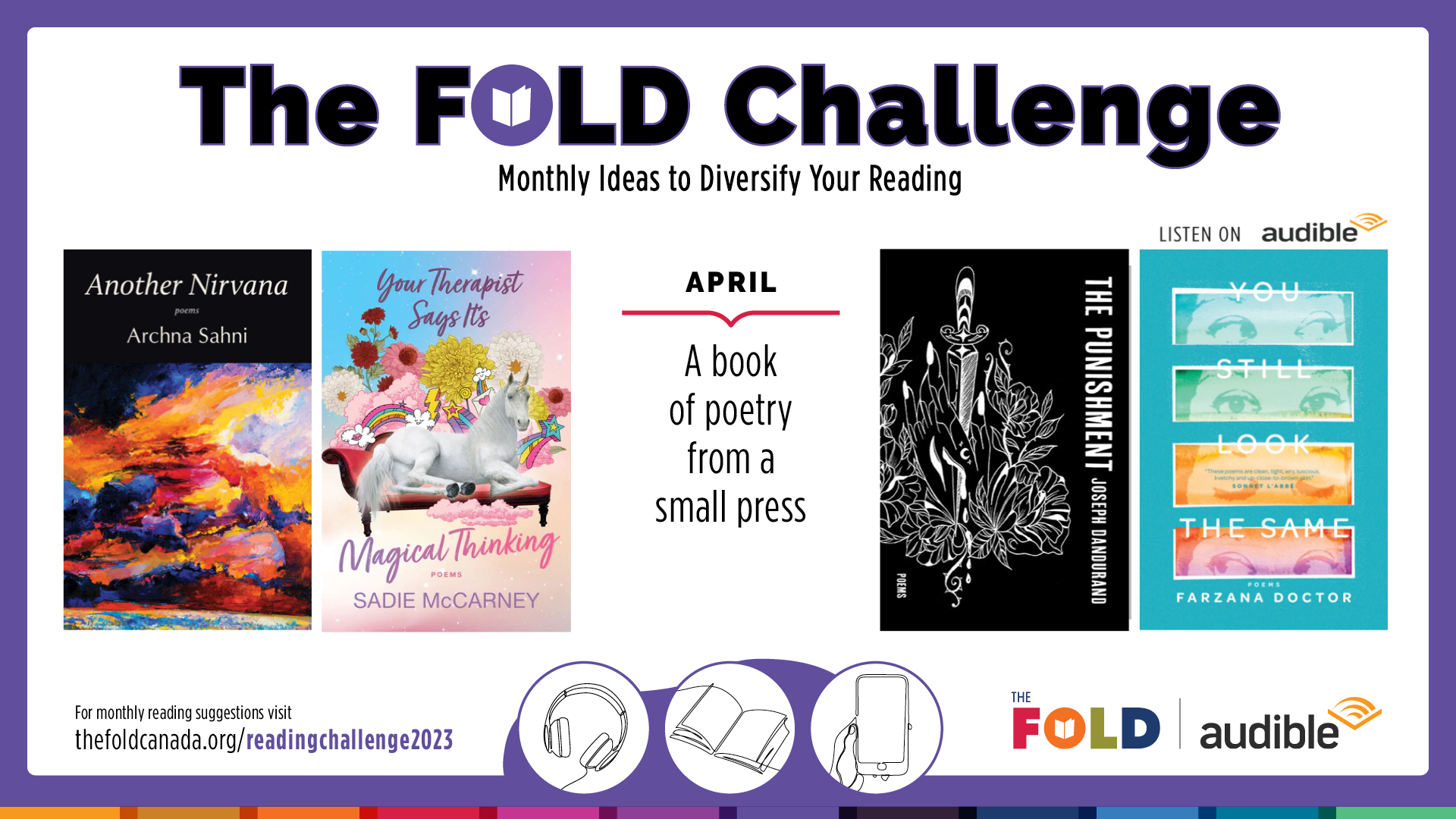 April FOLD 2023 Challenge: A book of poetry from a small press - The FOLD