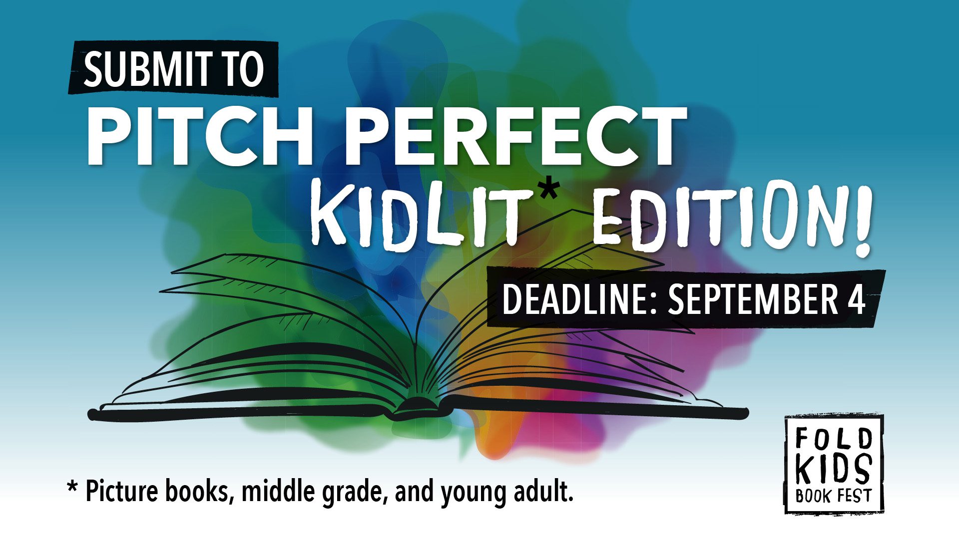 Pitch Perfect: KidLit Edition at FOLD Kids Book Fest 2023 (FAQs) - The FOLD