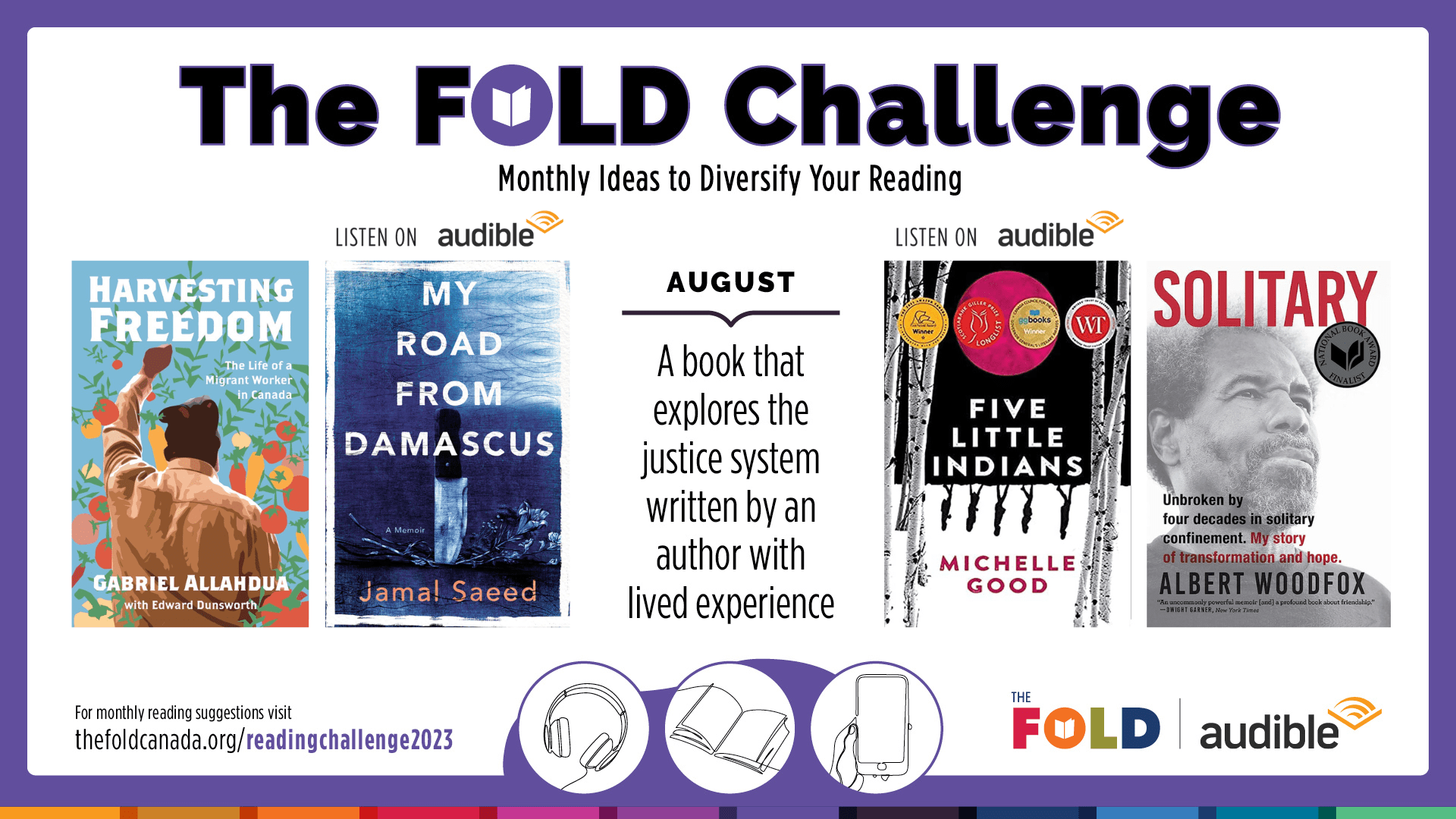 August FOLD 2023 Challenge: A book that explores the justice system by ...