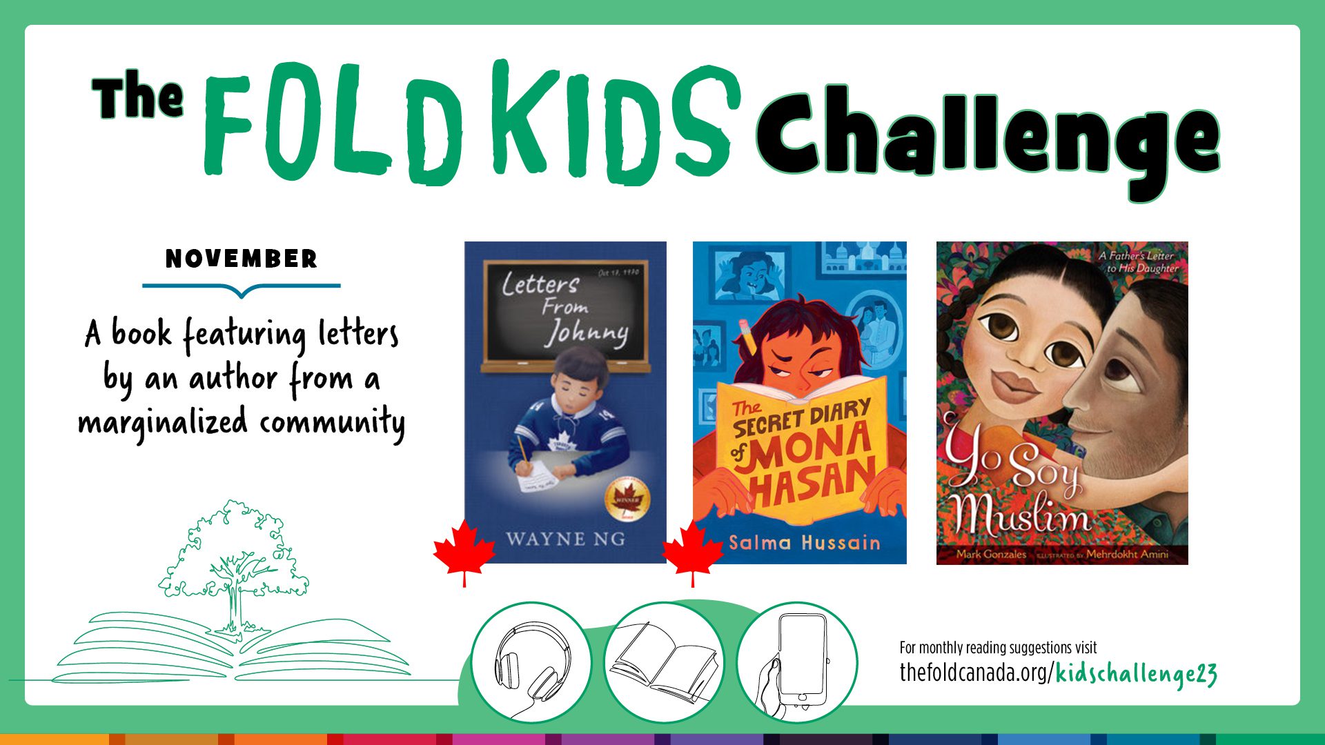 November FOLD Kids 2023 Challenge: A book featuring letters by an ...