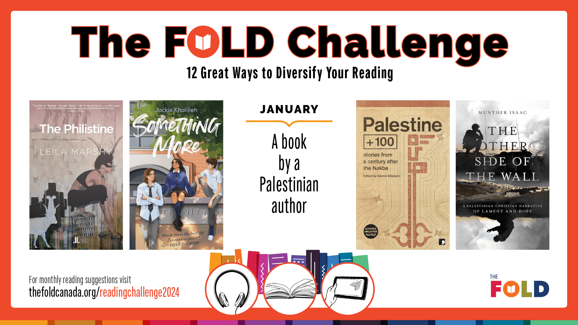 January FOLD 2024 Challenge: A book by a Palestinian author - The FOLD