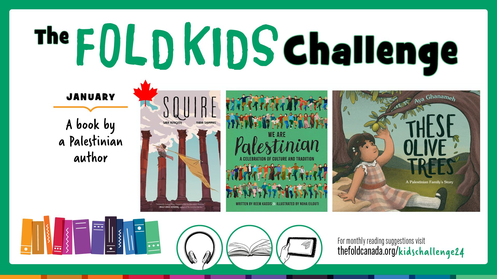 January FOLD Kids 2024 Challenge: A book by a Palestinian author - The FOLD
