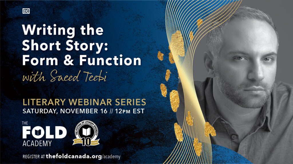 Writing the Short Story with Saeed Teebi - The FOLD