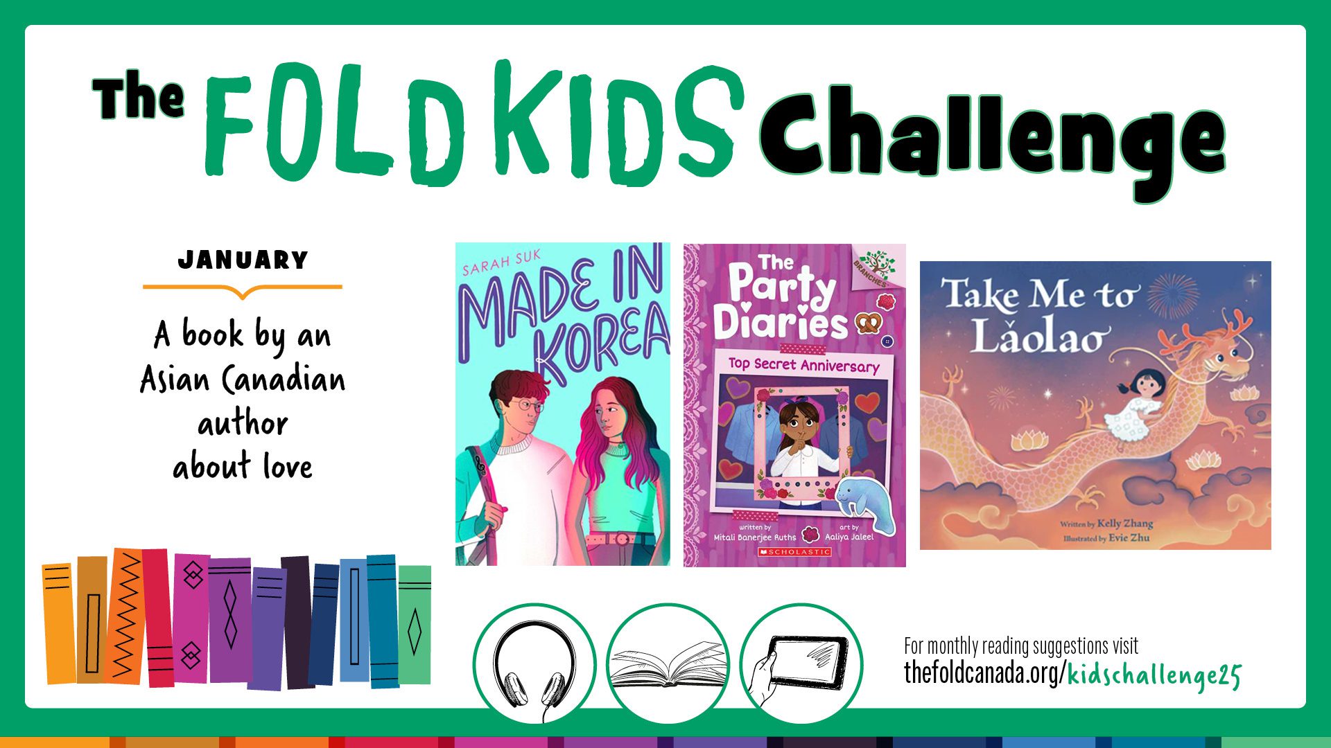 January FOLD Kids 2025 Challenge: A book by an Asian Canadian author ...