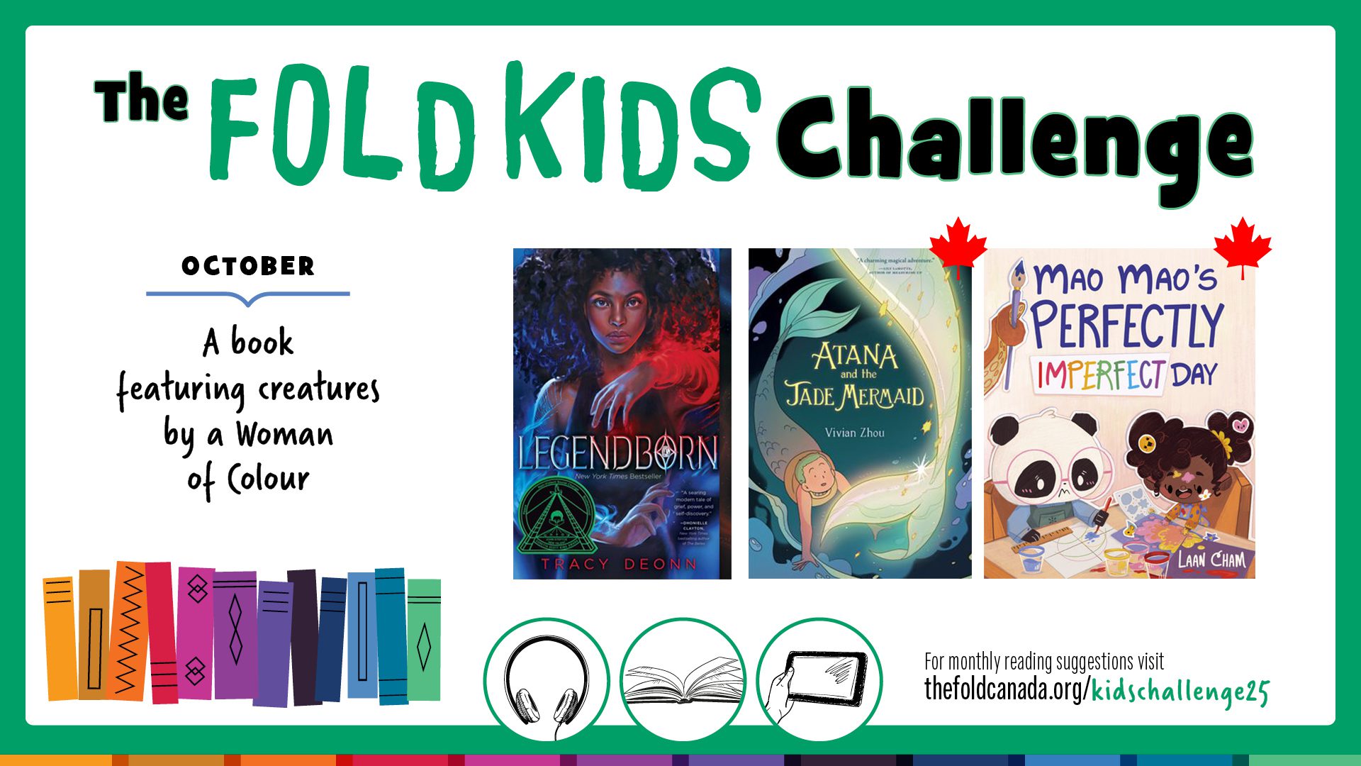 October FOLD Kids 2025 Challenge: A book featuring creatures by a Woman ...